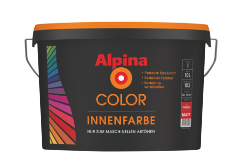 Farbdesigner zum Finden der passenden Wandfarbe: Alpina Farben